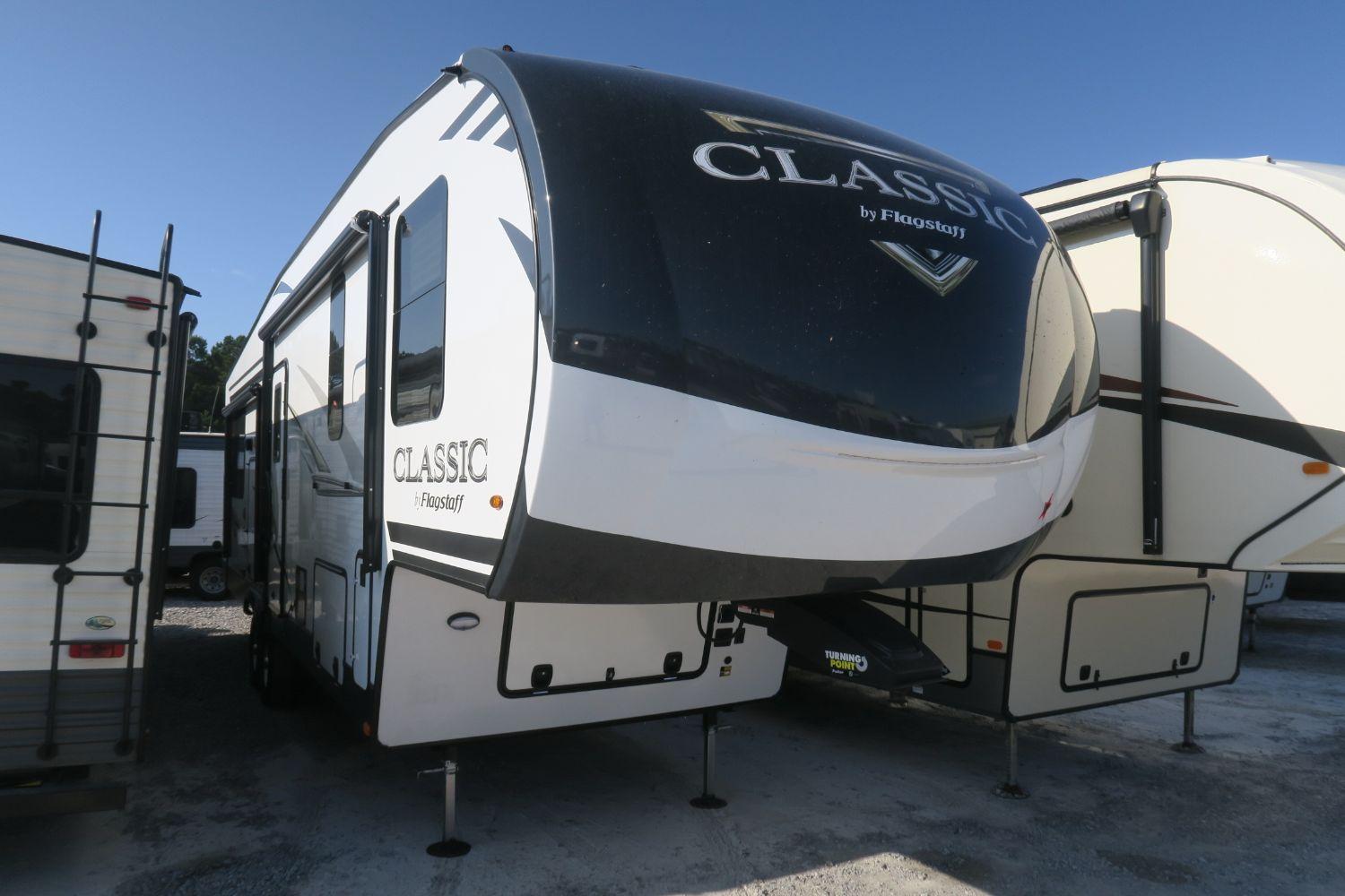 New Forest River Flagstaff Classic Super Lite Fifth Wheel Towables For ...