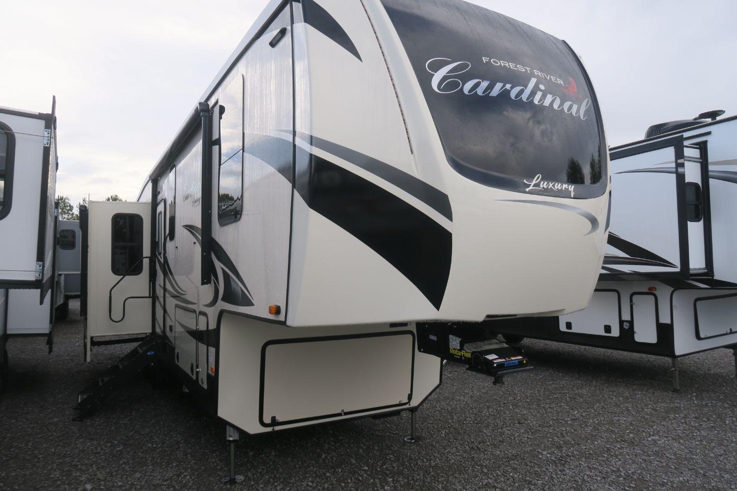 New Forest River Cardinal Luxury Fifth Wheel Towables | Berryland Campers