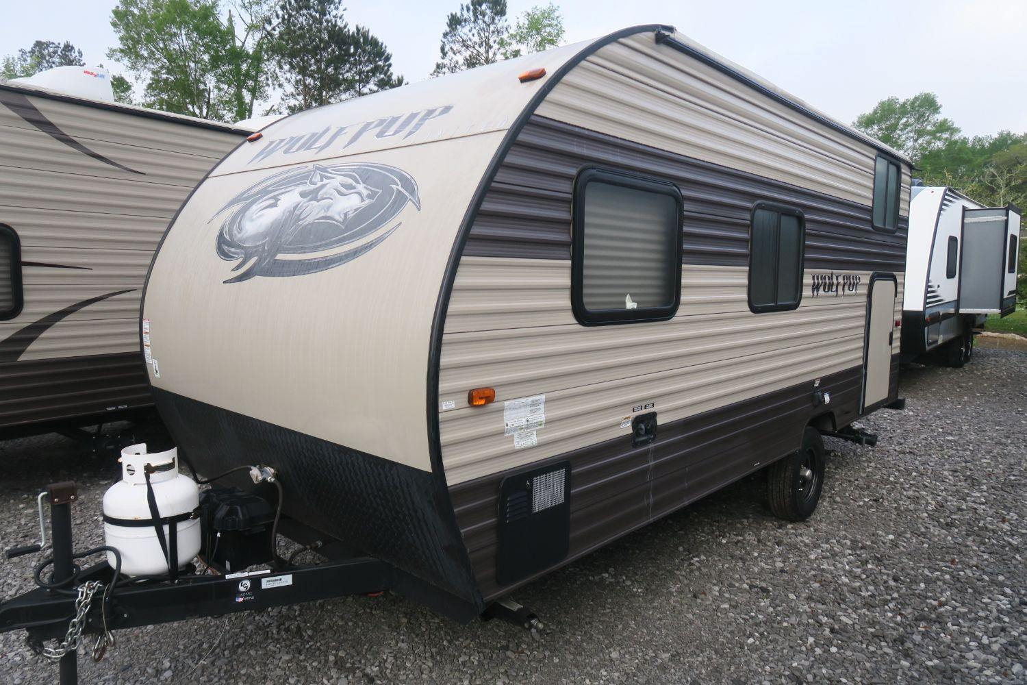 USED 2018 CHEROKEE WOLF PUP 16BHS - Overview | Berryland Campers