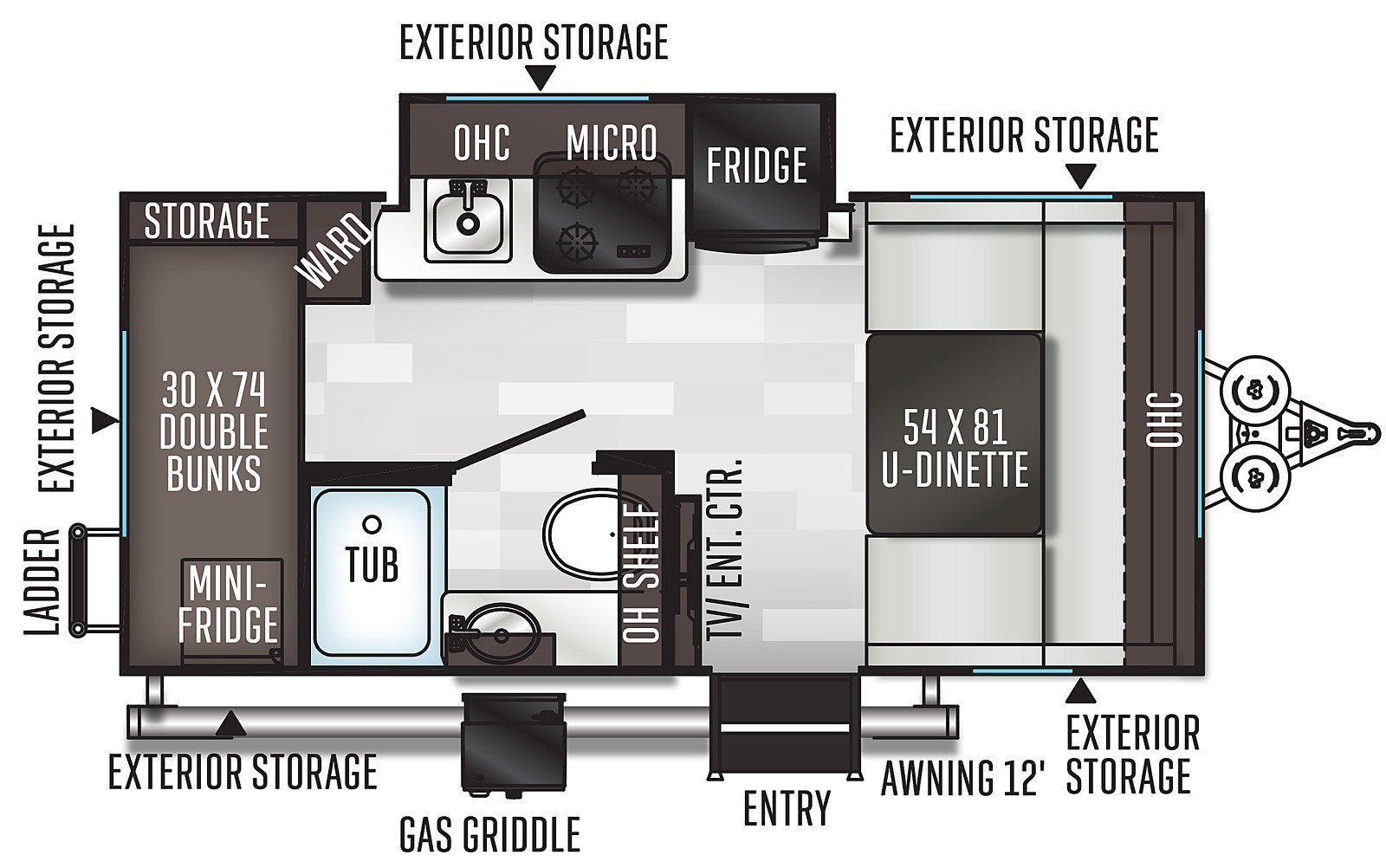 NEW 2021 FLAGSTAFF E-PRO 16BH - Overview | Berryland Campers