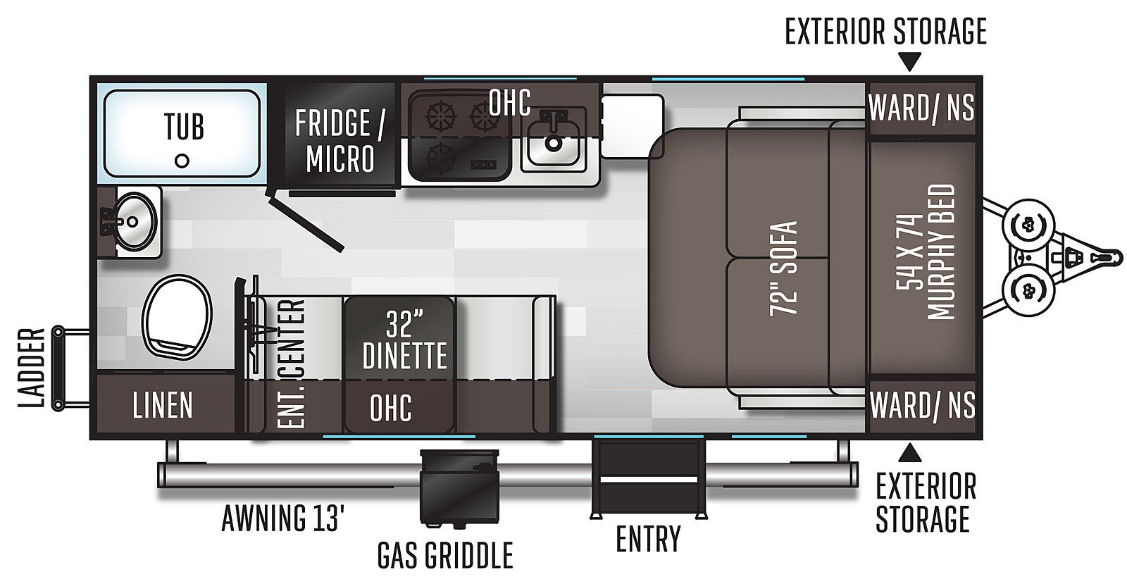 NEW 2021 FLAGSTAFF E-PRO 19FD - Overview | Berryland Campers