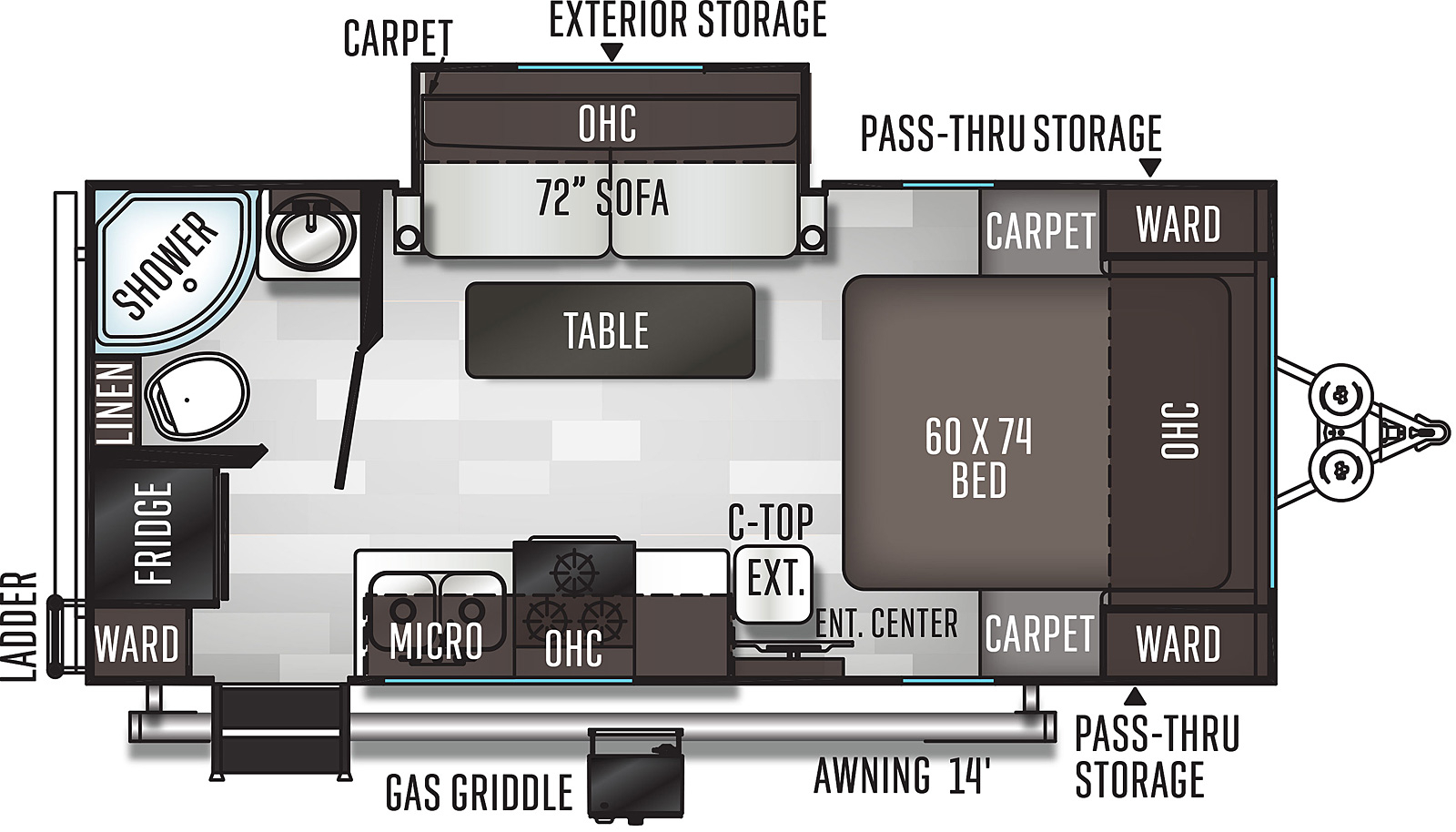 NEW 2021 FLAGSTAFF MICRO LITE 21FBRS - Overview | Berryland Campers