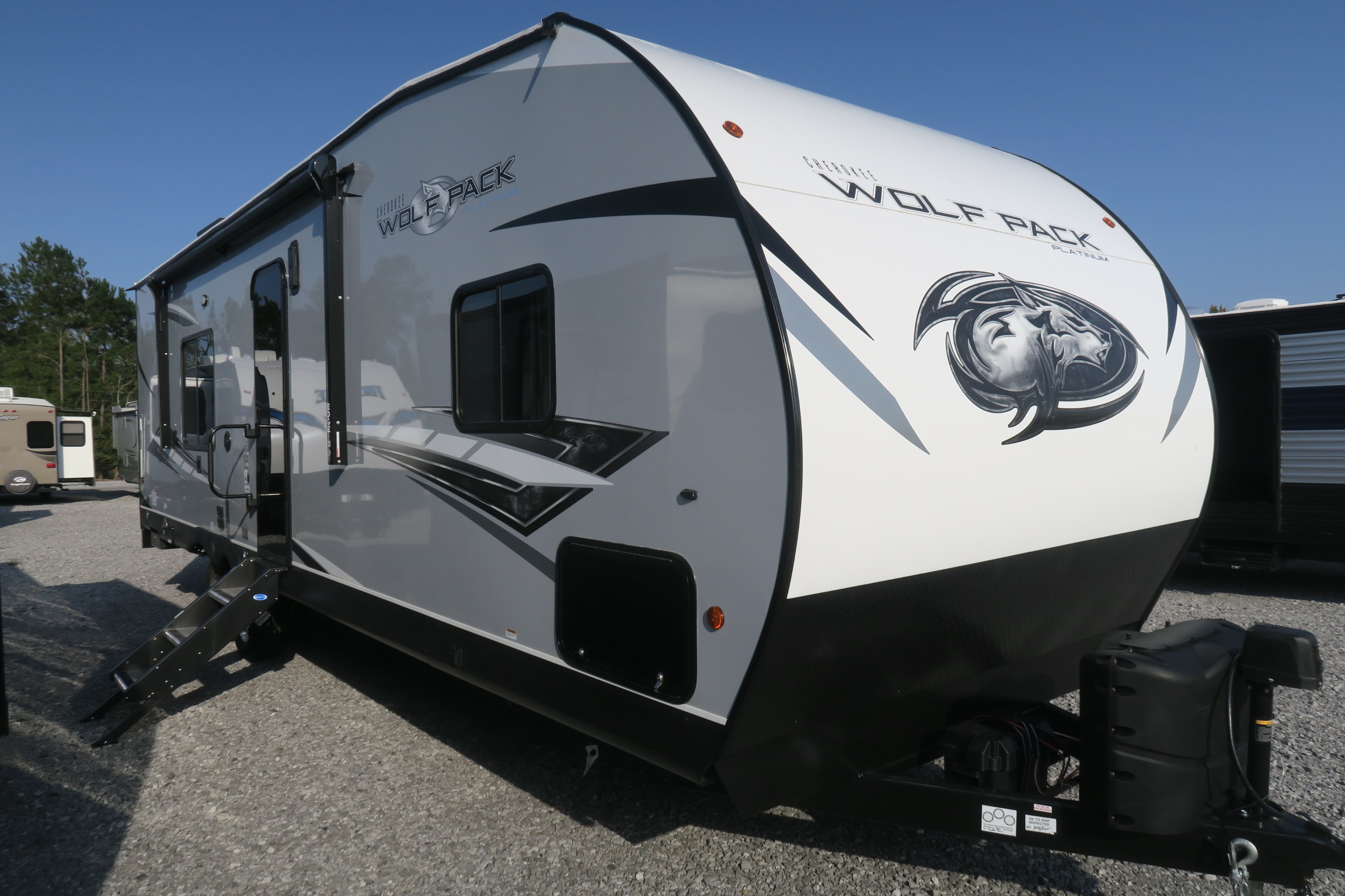 New Forest River Cherokee Wolf Pack Toy Hauler Towables | Berryland Campers