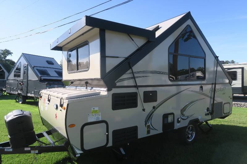 NEW 2019 FLAGSTAFF HARDSIDE POP-UP CAMPERS 21DMHW - Overview ...