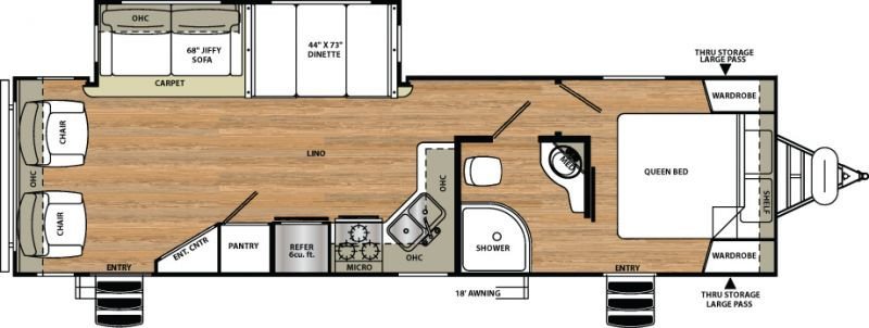 NEW 2017 FOREST RIVER VIBE 277RLS - Overview | Berryland Campers
