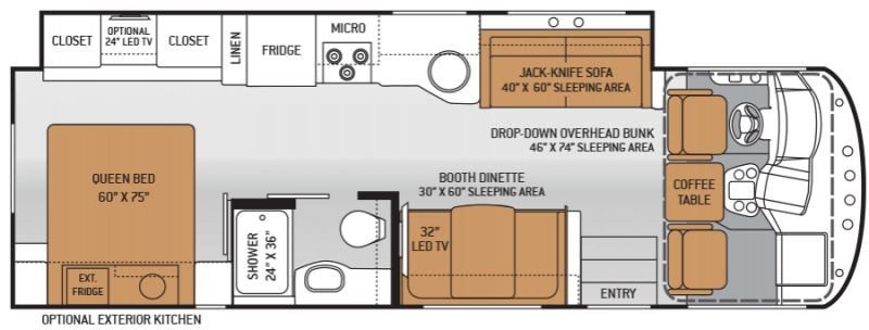 NEW 2016 THOR ACE 29.3 - Overview | Berryland Campers