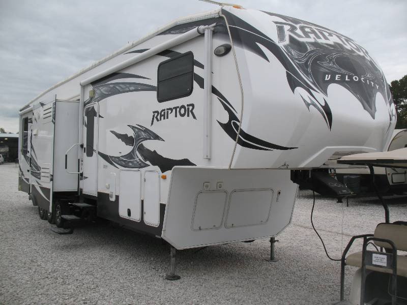 USED 2012 KEYSTONE RAPTOR 381LEV - Overview | Berryland Campers