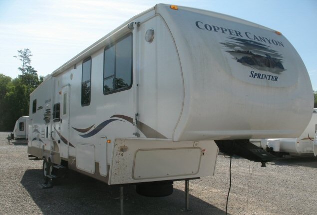 USED 2008 KEYSTONE COPPER CANYON 350FWBHS - Overview | Berryland Campers