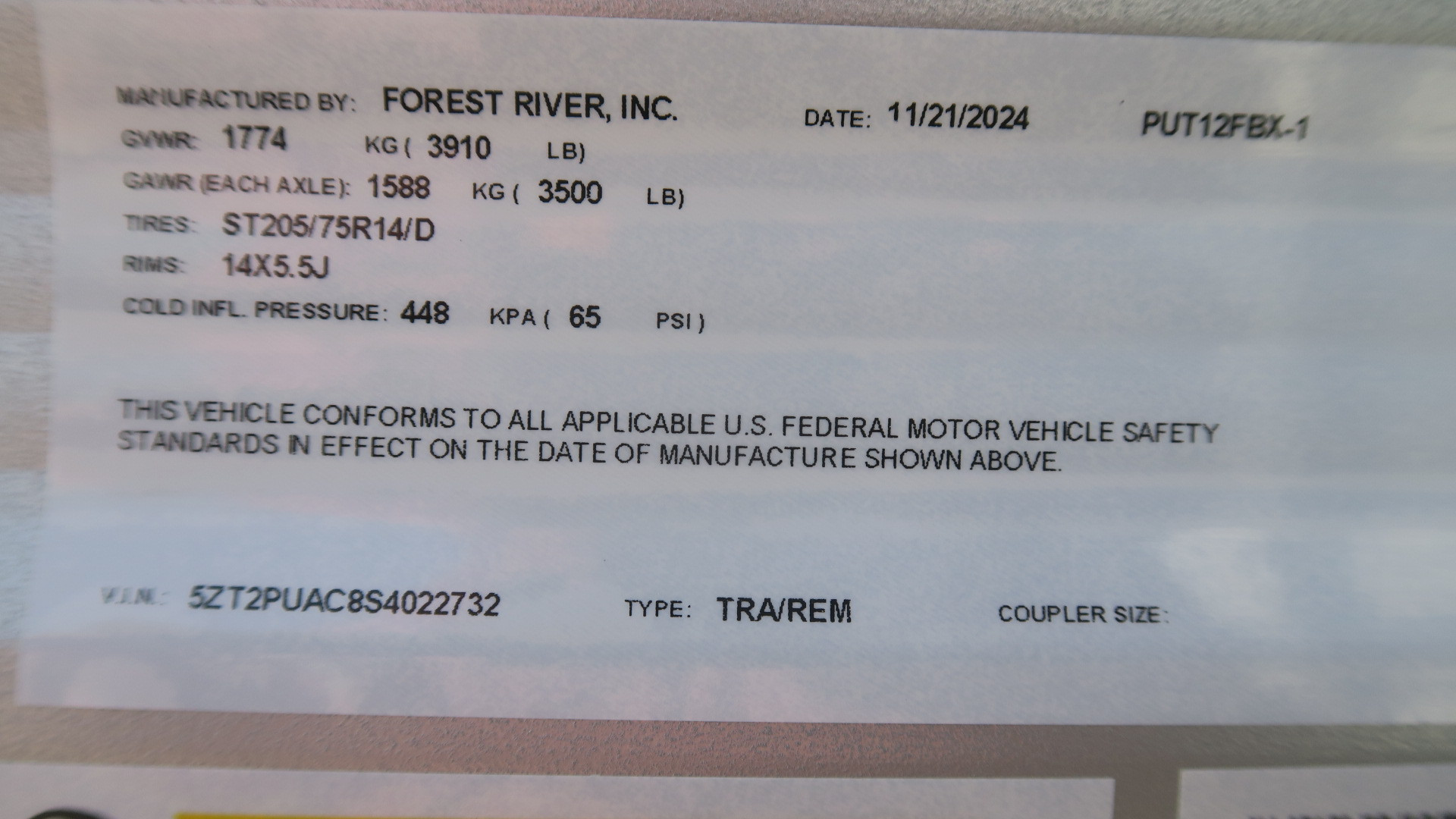 NEW 2025 PUMA ULTRA LITE 12FBX - Overview | Berryland Campers